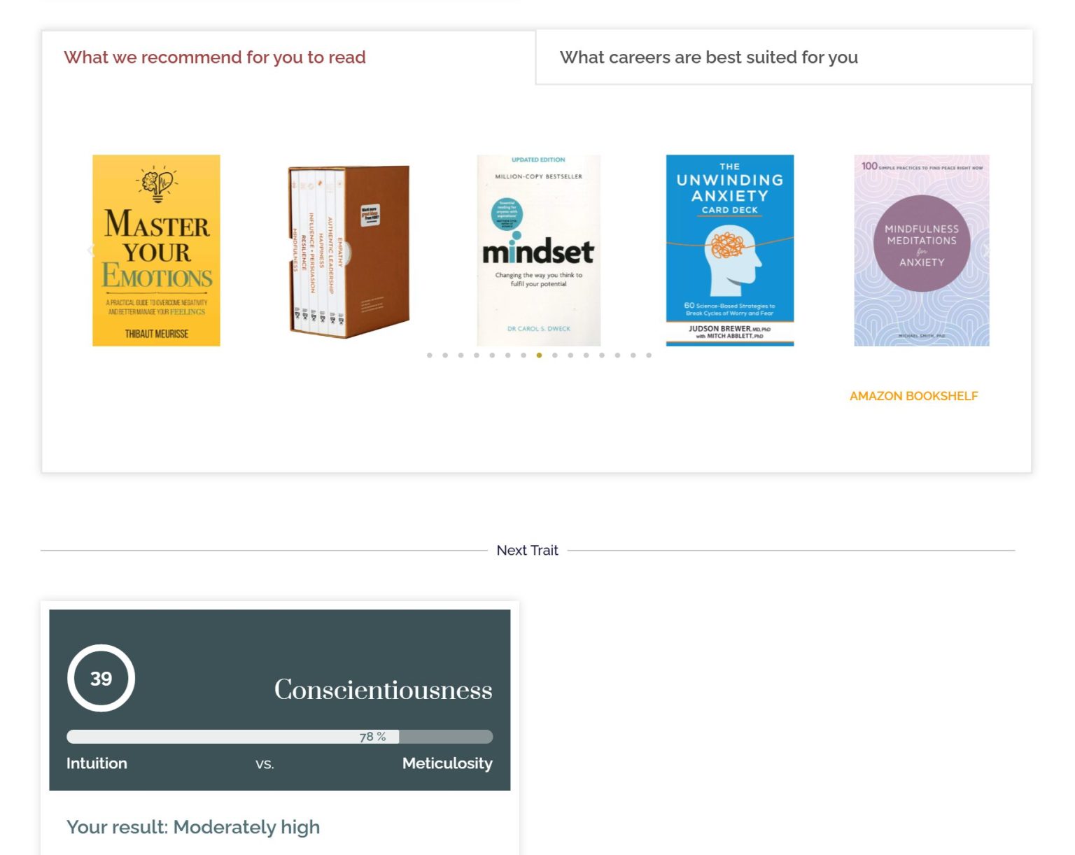 Complete Report for The Big Five Personality Test | Online Test